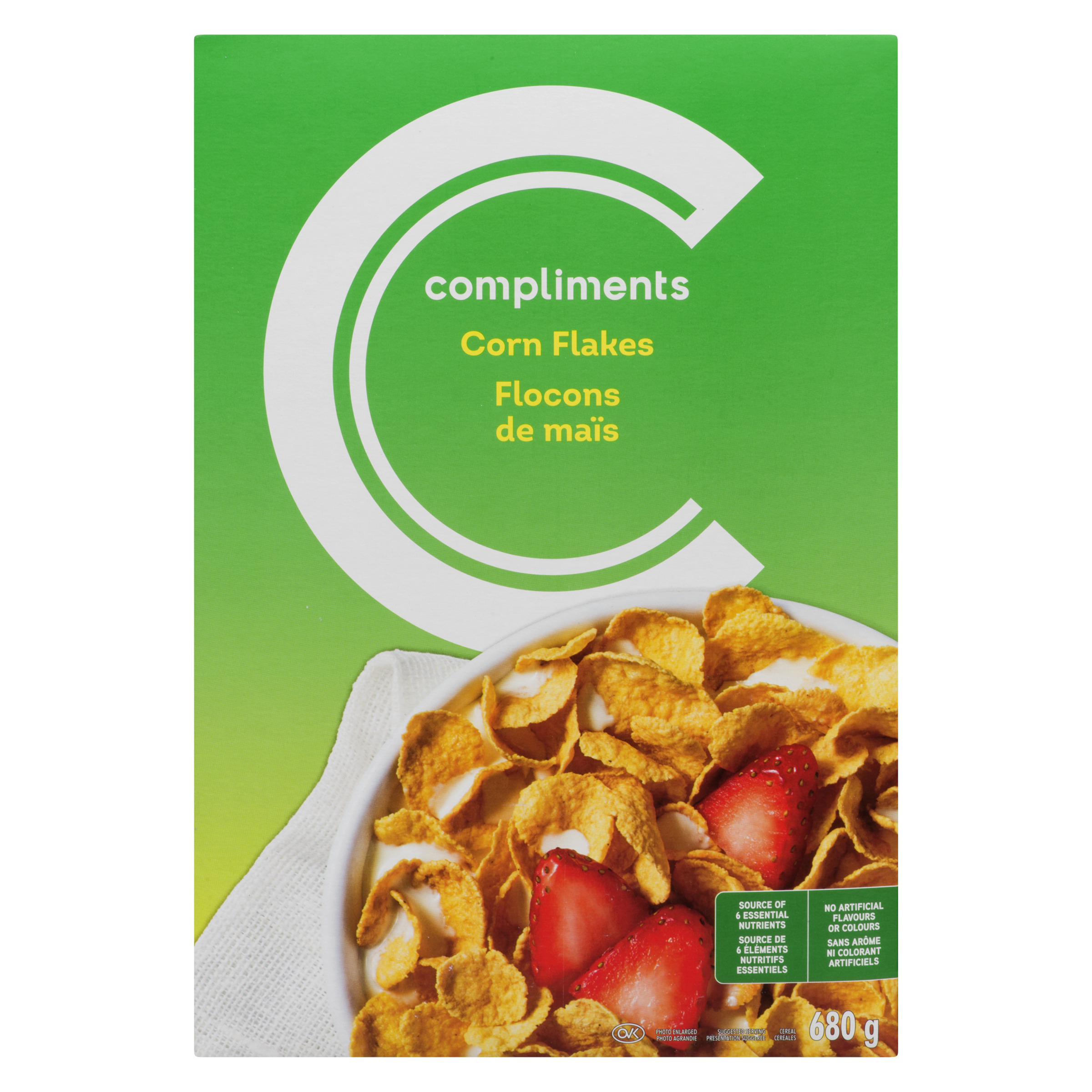 Corn Flakes Cereal 680 g | Compliments.ca
